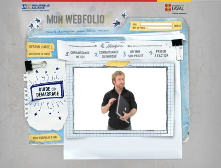 Webfolio, un nouvel outil d'accompagnement