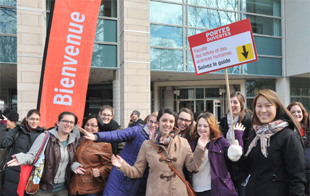 Incursion massive sur le campus