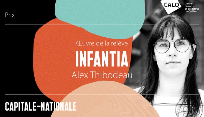 Alex Thibodeau, lauréate du Prix du CALQ