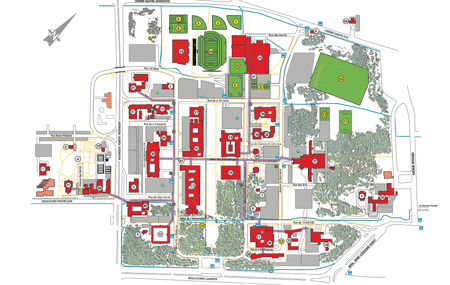 Un nouveau plan du campus