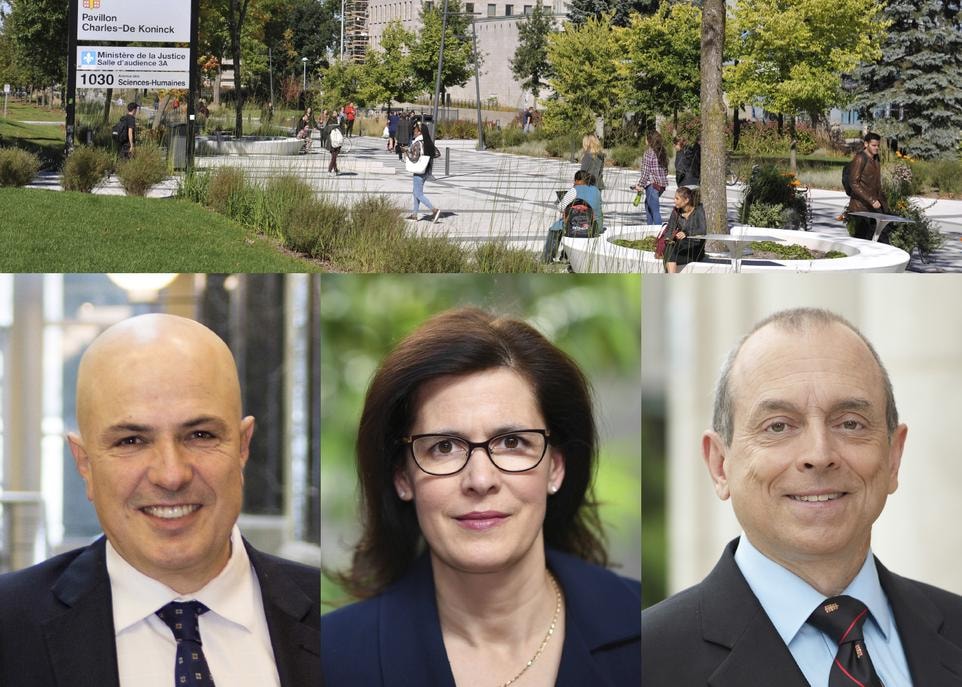 Trois candidats dans la course
